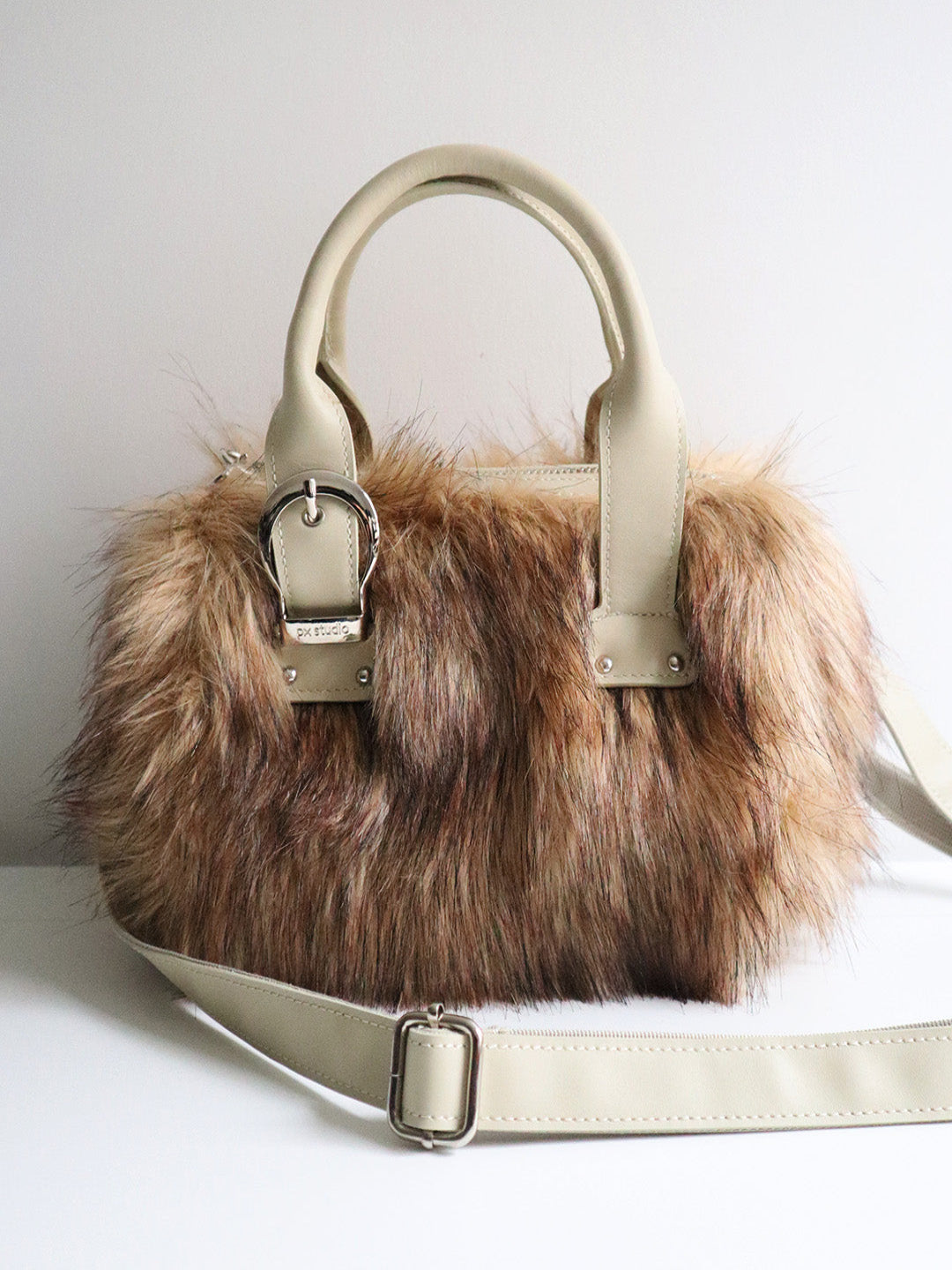 JANE BAG MINI FUR BROWN – Parallel X